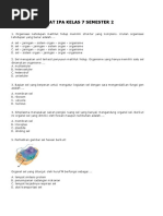 Soal IPA Massa Jenis Kelas 7 SMP | PDF