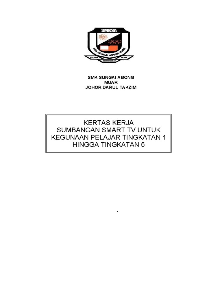 Kertas Kerja Smart TV Kiosk Ict | PDF