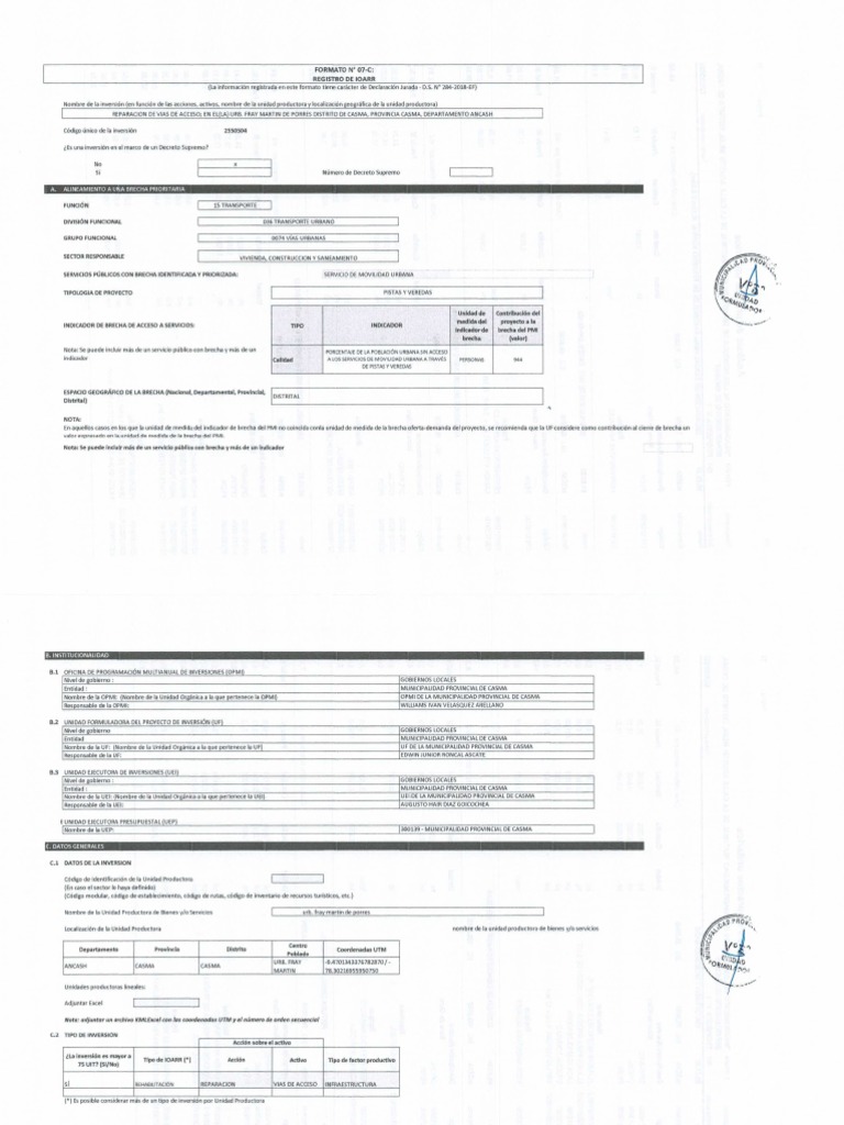 Formato 7c | Pdf