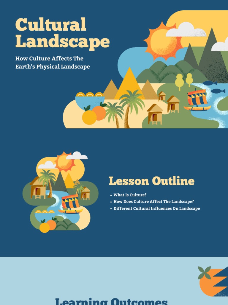 Dark Blue Geography and Culture Education Presentation | PDF ...