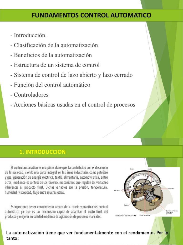 Fundamentos Del Control Automatico | PDF | Sistema de control | Temperatura
