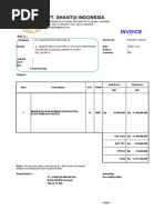 Contoh Invoice Penagihan | PDF