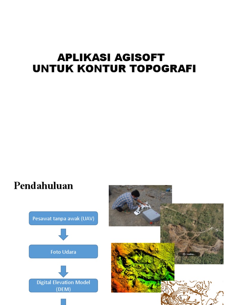5 Aplikasi Agisoft Untuk Kontur Topografi | PDF