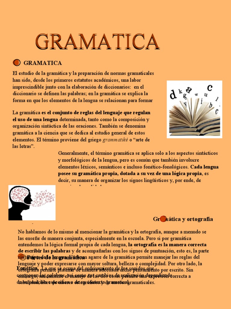 Grama Tica A | PDF | Gramática | Palabra