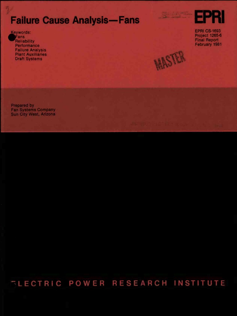 Fan Failure Cause Analysis | Download Free PDF | Bearing (Mechanical ...