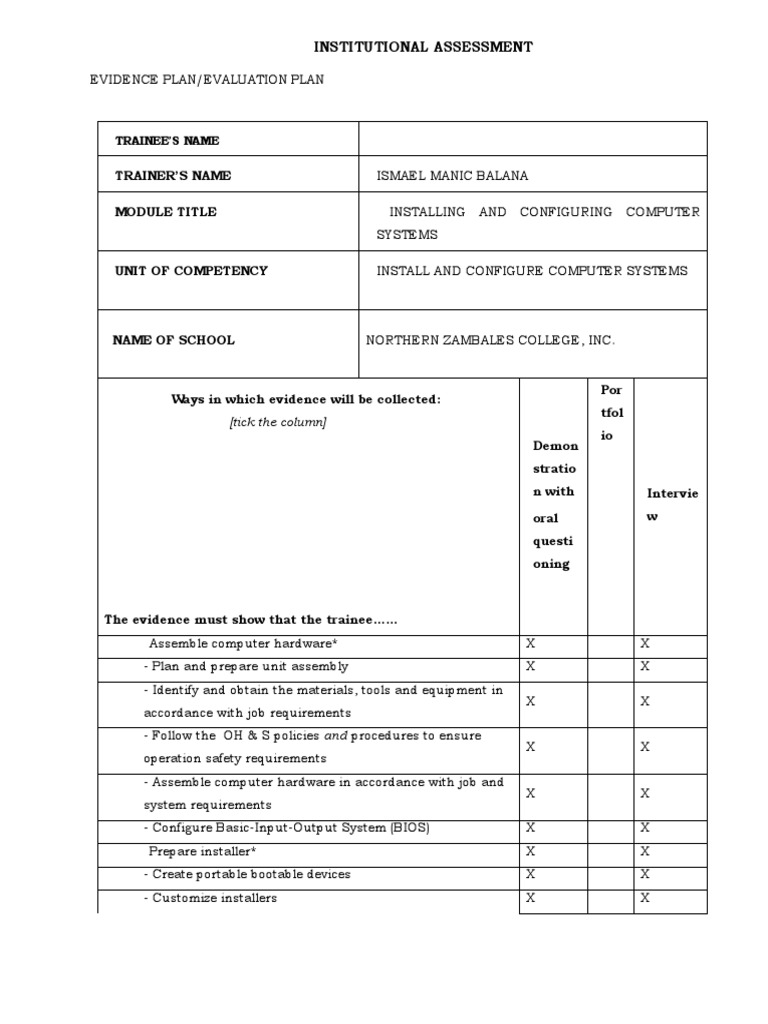 INSTITUTIONAL ASSESSMENT Merged Contents | PDF | Active Directory | Booting