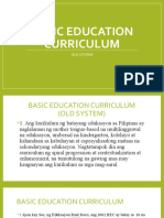 Revised Basic Education Curriculum (RBEC) | PDF