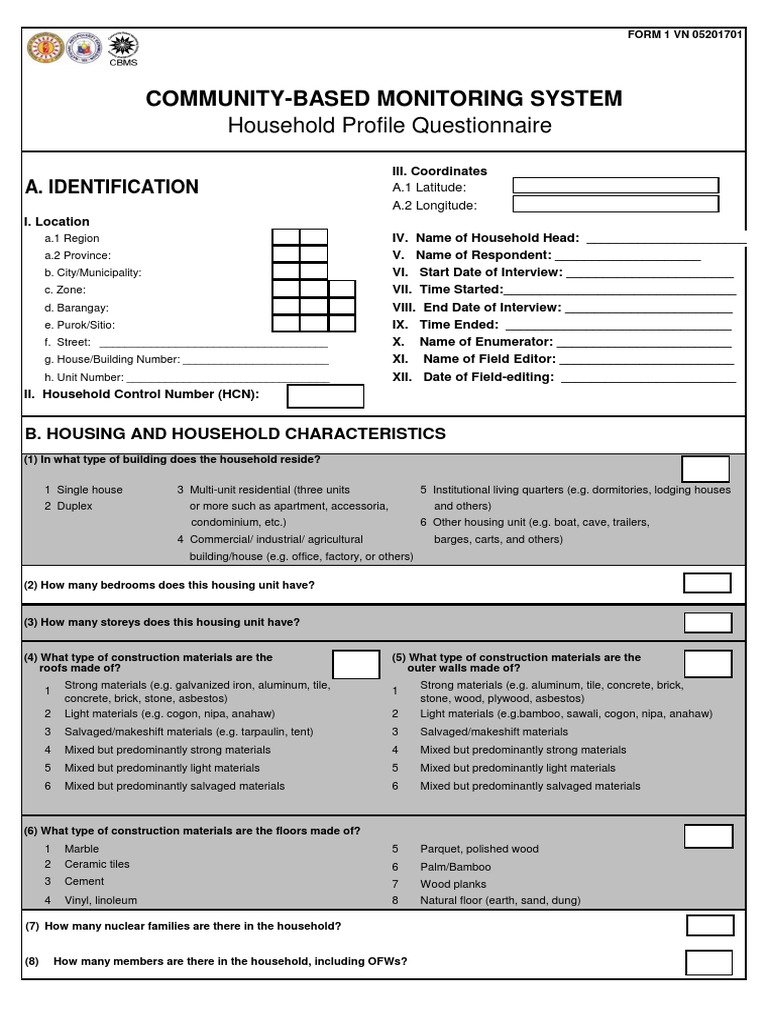 HPQ Form VN052017 | PDF