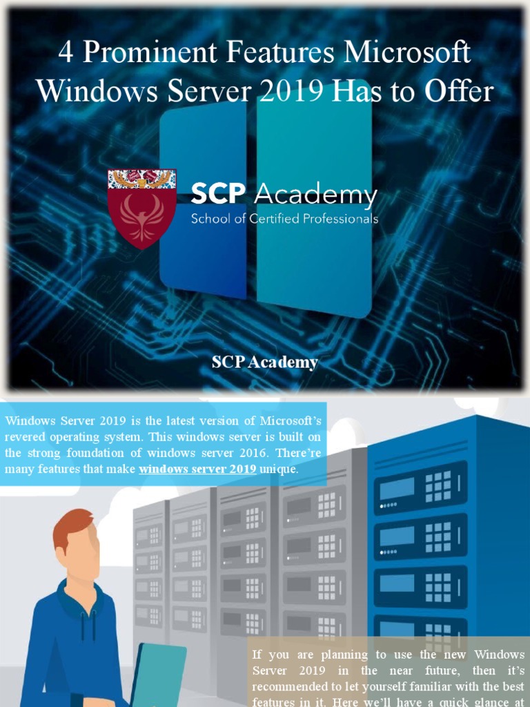 4 Prominent Features Microsoft Windows Server 2019 Has To Offer | PDF ...