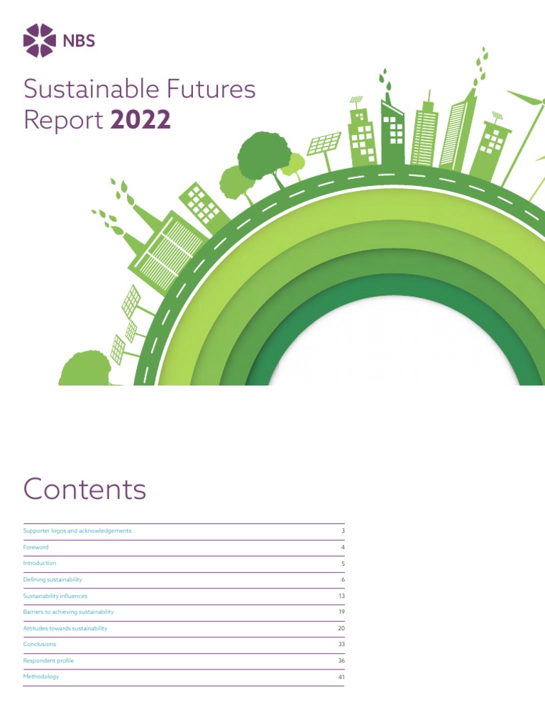 NBS Sustainability Report 2022 | PDF | Sustainability | Natural Environment