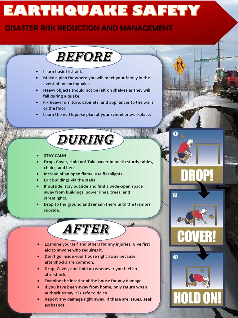 Earthquake Safety Flyer | PDF