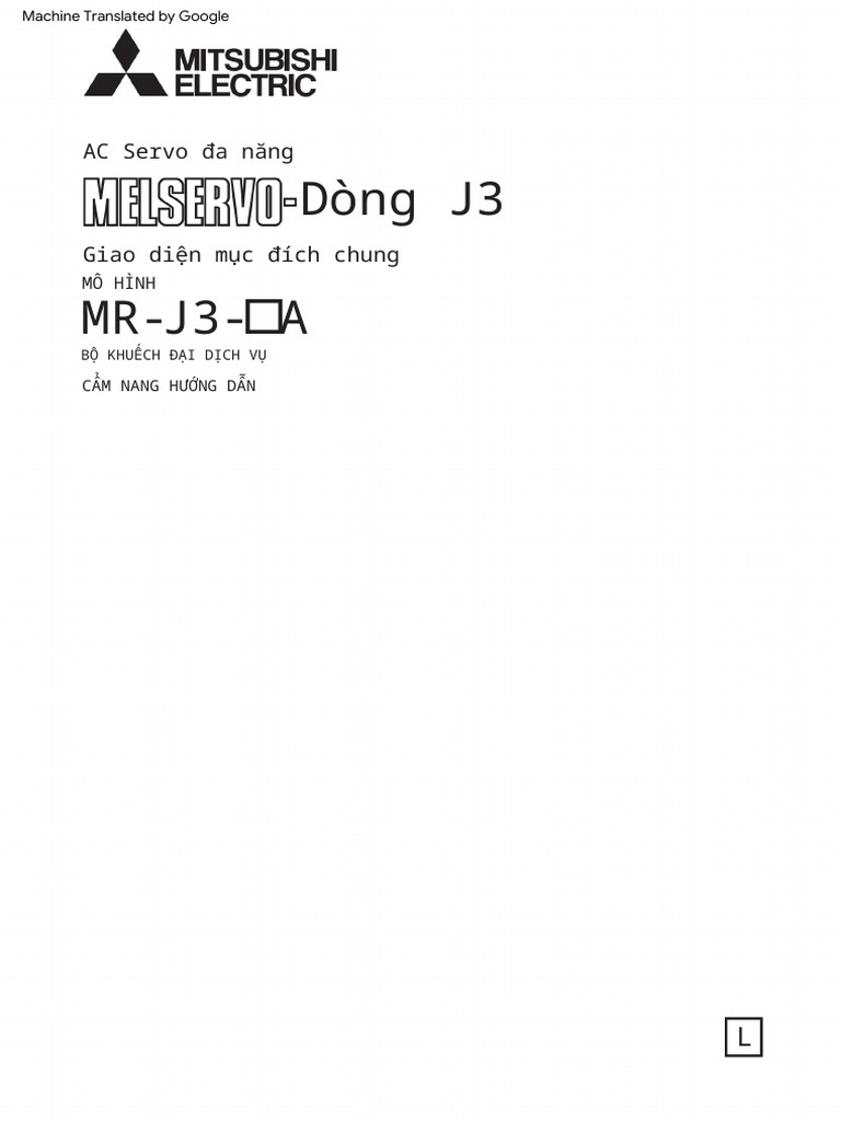 MR J3 A Manual-1-340-1-170 | PDF