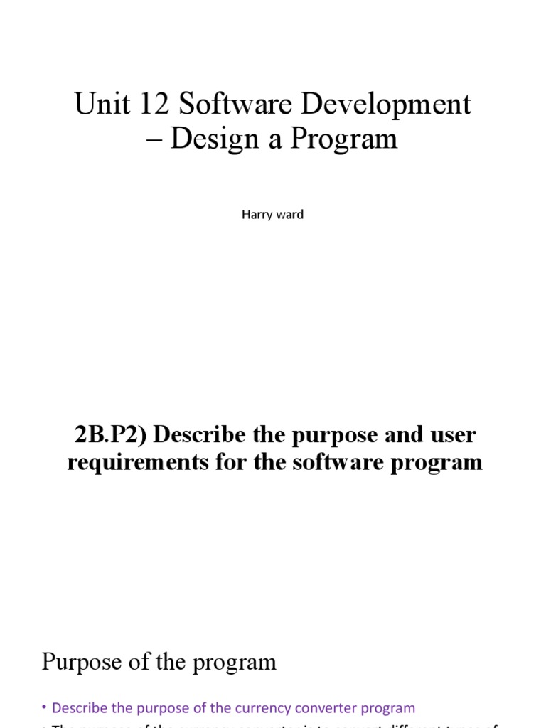Unit 12 Assignment 2 Template - Resub | Download Free PDF | Software | Programming
