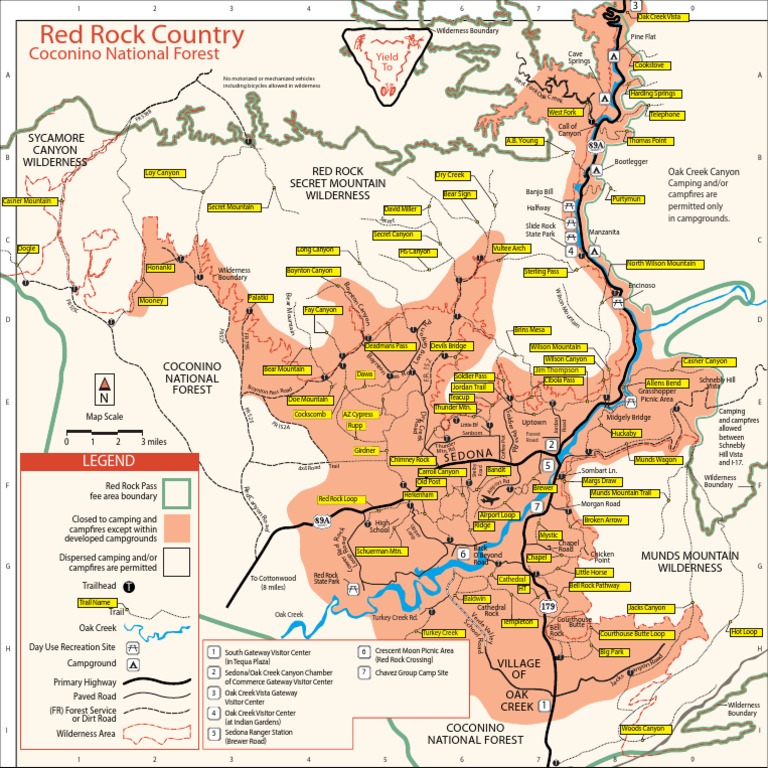 Red Rock Map 9 05 | PDF