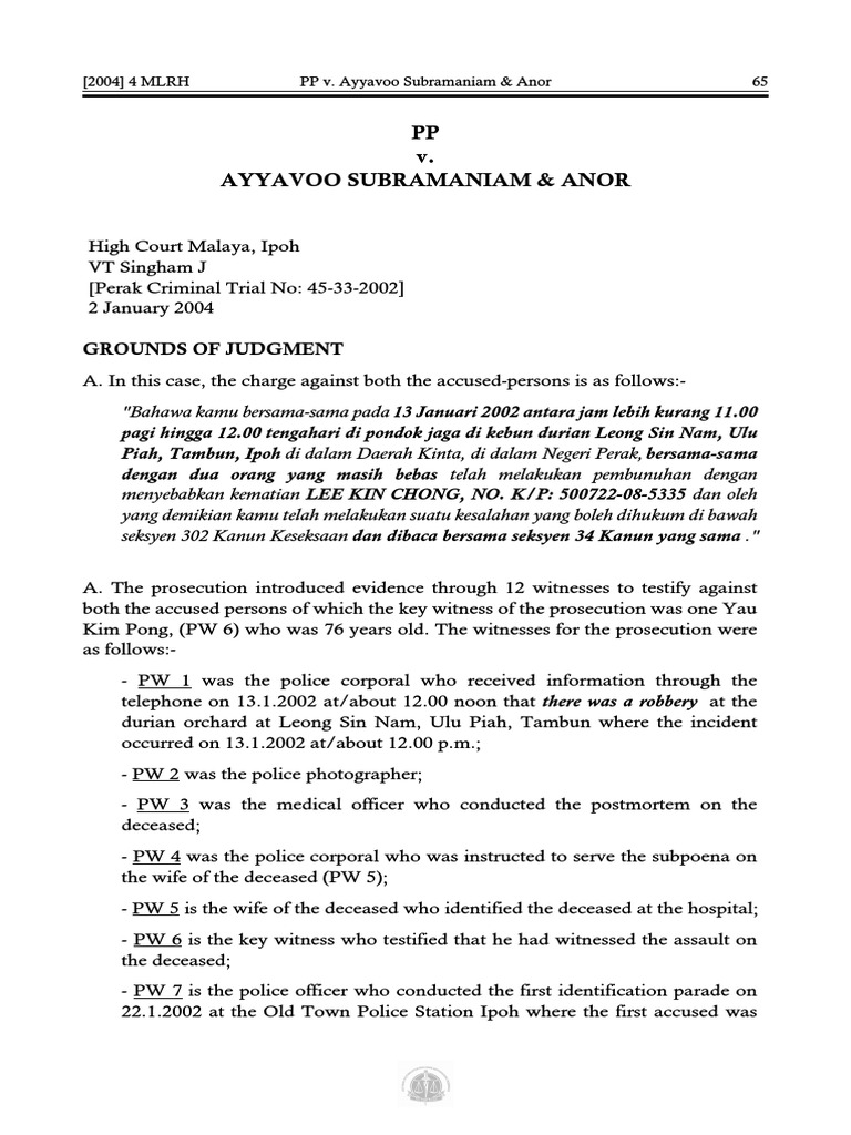 Identification & Id Parade | PDF