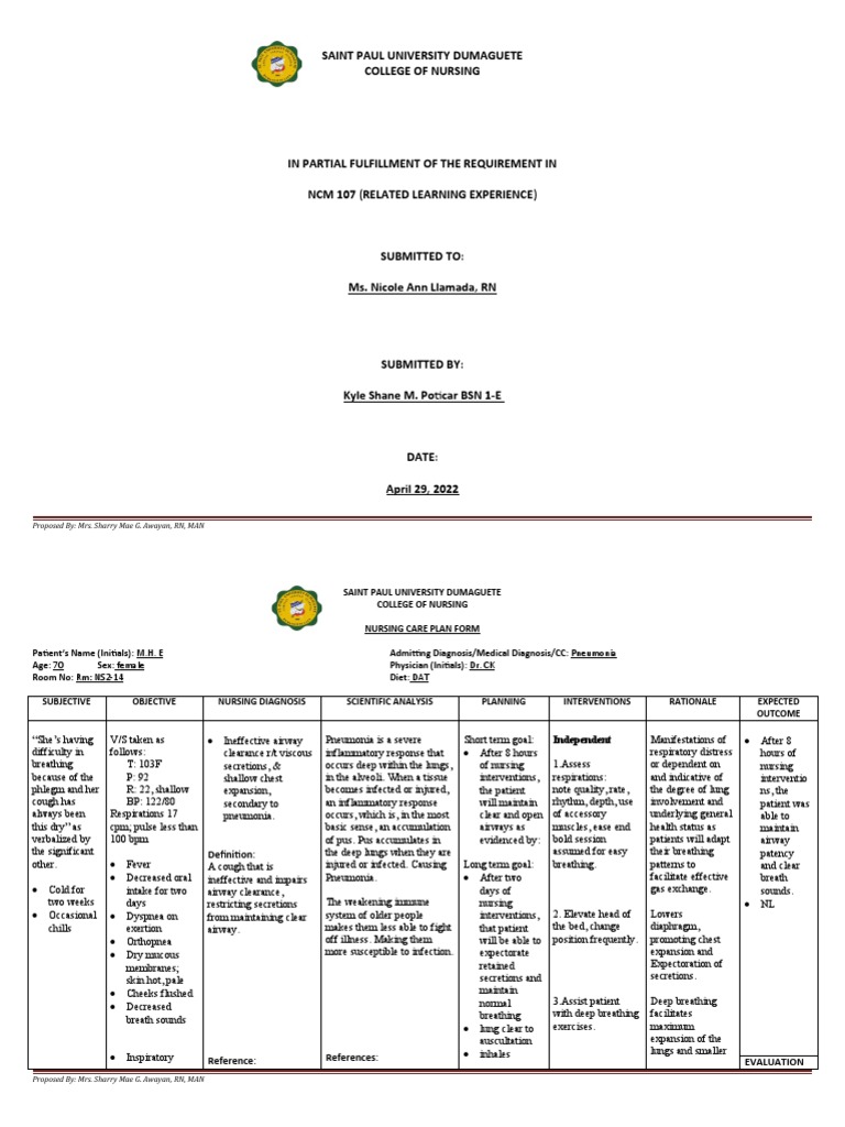 NCP - Word File | PDF