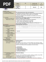LESSON-PLAN - in Earth Space Grade 8 | PDF | Fault (Geology) | Plate ...