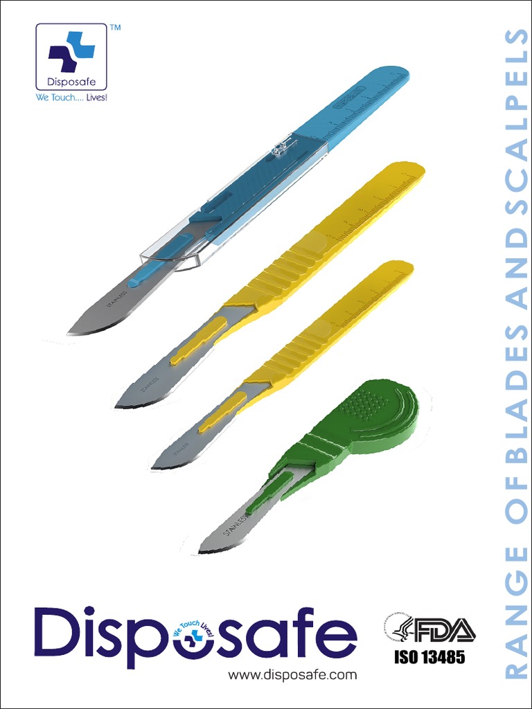 Disposafe Surgical Blade | PDF | Tools