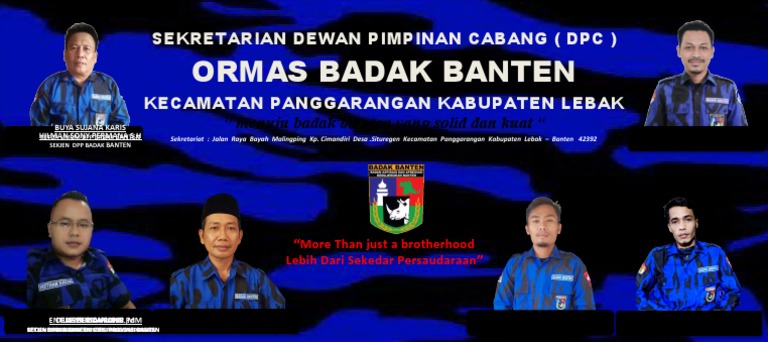Sekretariat Ormas Badak Banten | PDF