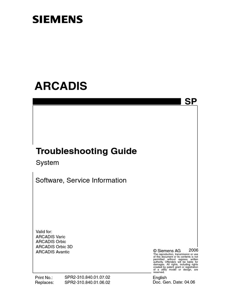 Arcadis: System Software, Service Information | PDF | Computer Network ...