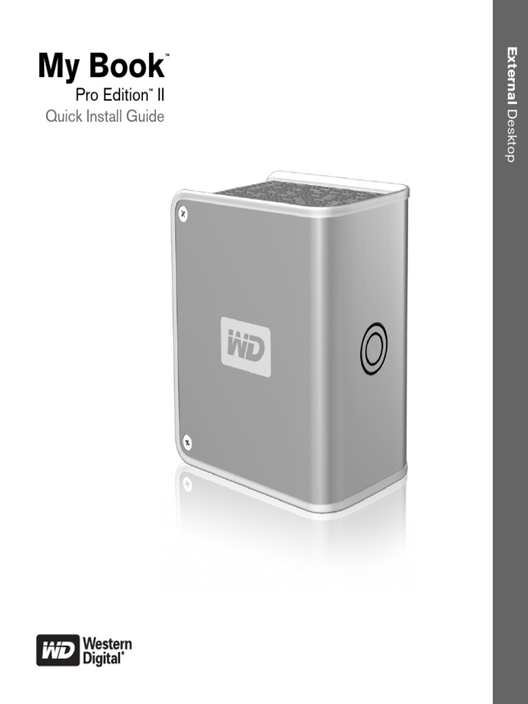 My Book Pro Edition II Quick Install Guide | PDF | Icon (Computing ...