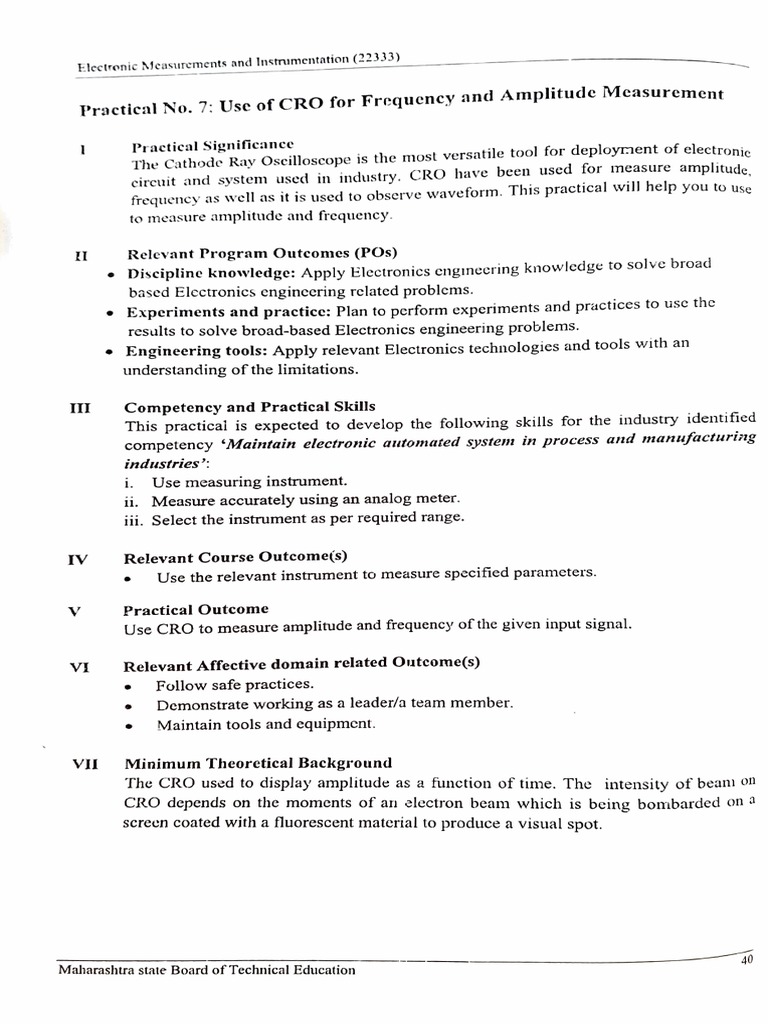 7 - Emi Practical | PDF | Amplitude | Electromagnetism