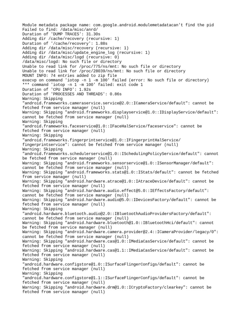 Bugreport CPH1937 QKQ1.200209.002 2021 10 04 07 01 25 Dumpstate - Log ...