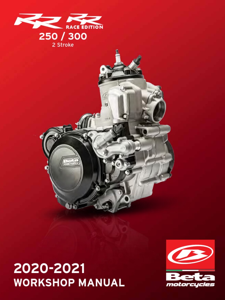 2020 Beta 250 RR & 300 RR Service Manual | PDF | Transmission ...