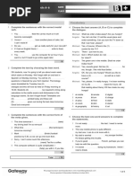 B1PLUS UNIT 8 Test Answer Key Standard | PDF | Linguistics | Human ...