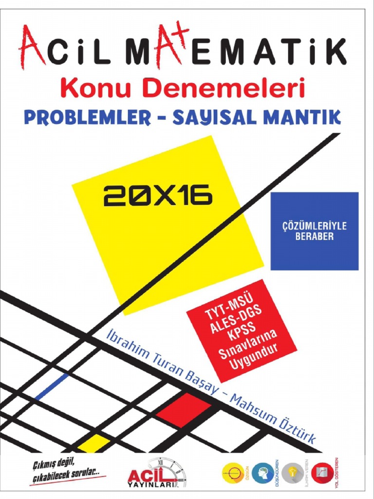 Dokumen Pub Acil Matematik Problemler Saysal Mantk Konu Denemeleri | PDF