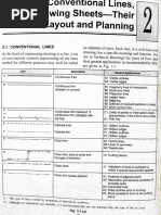 Types of Lines in Engineering Drawing | PDF | Technical Drawing | Geometry