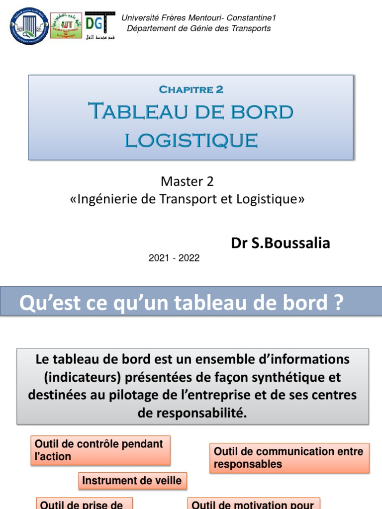 Chapitre2 IndiPerform | PDF | Logistique | Business