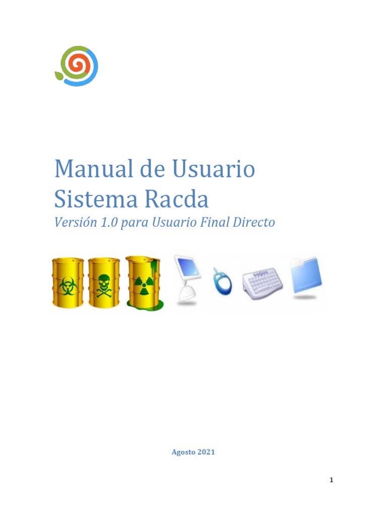 Racda Manual | PDF | Contraseña | Software
