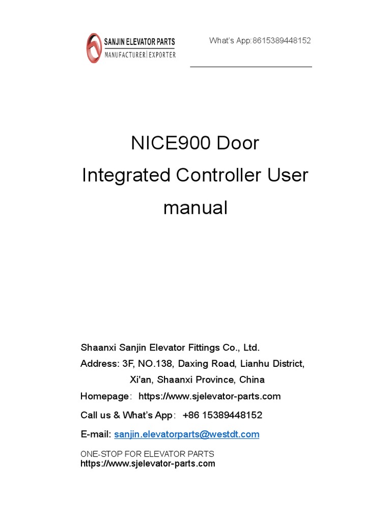 Nice 9000 | PDF | Capacitor | Electric Motor