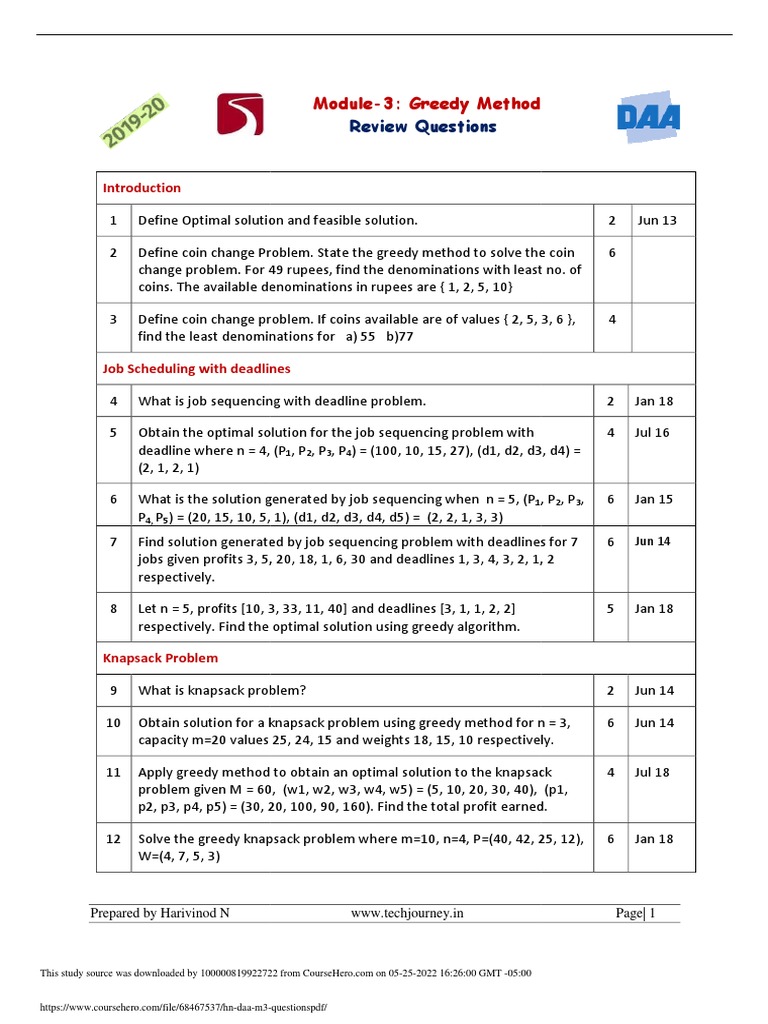 HN Daa m3 Questions PDF | PDF | Theoretical Computer Science | Mathematical Logic