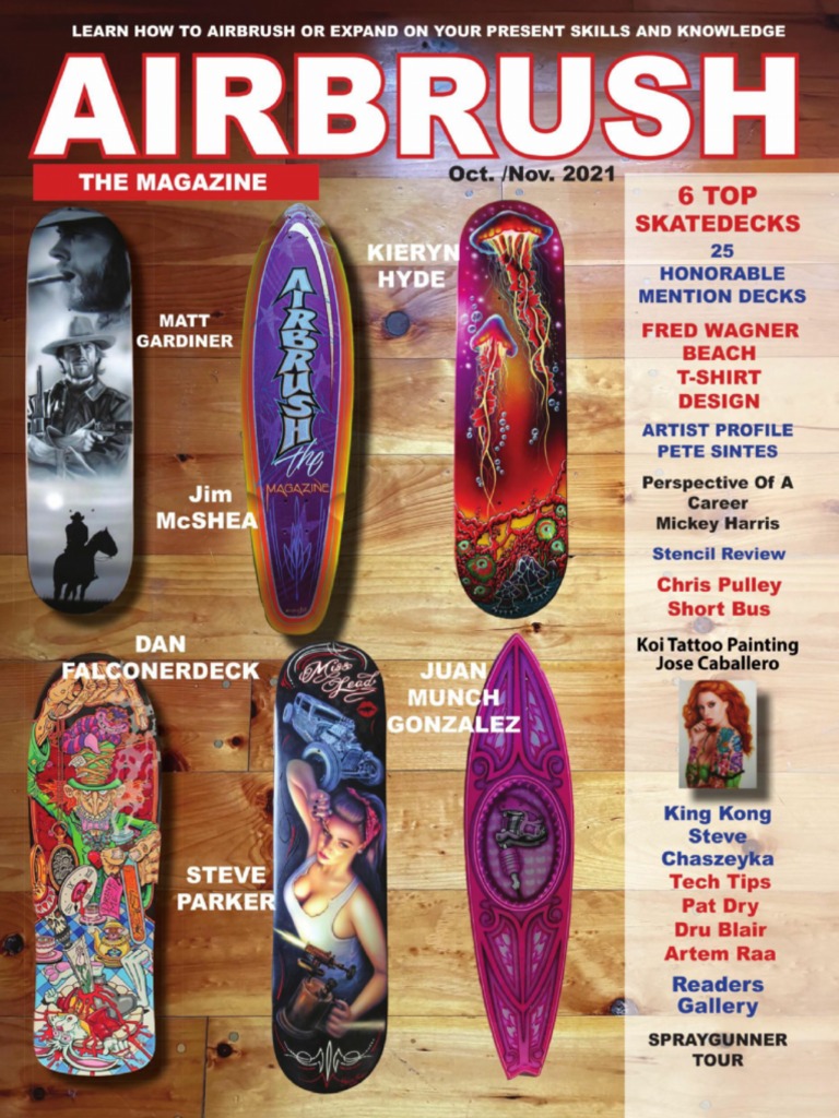 Airbrush The Magazine - Issue 15, OctoberNovember 2021 | PDF | Cloud ...