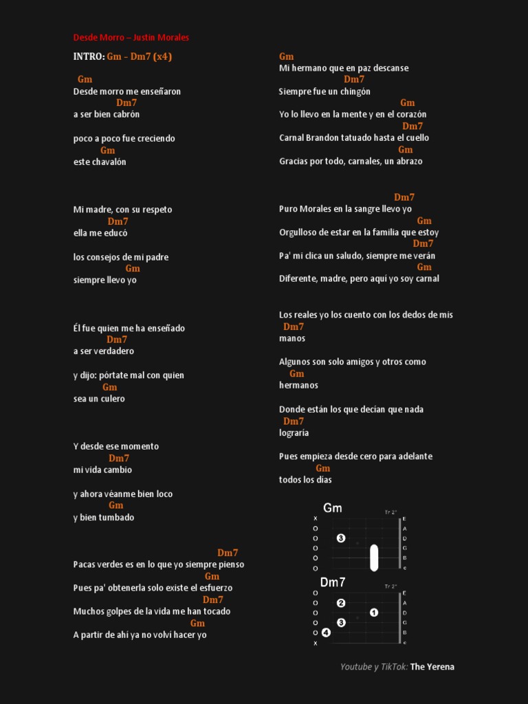 Desde Morro - Justin Morales | PDF