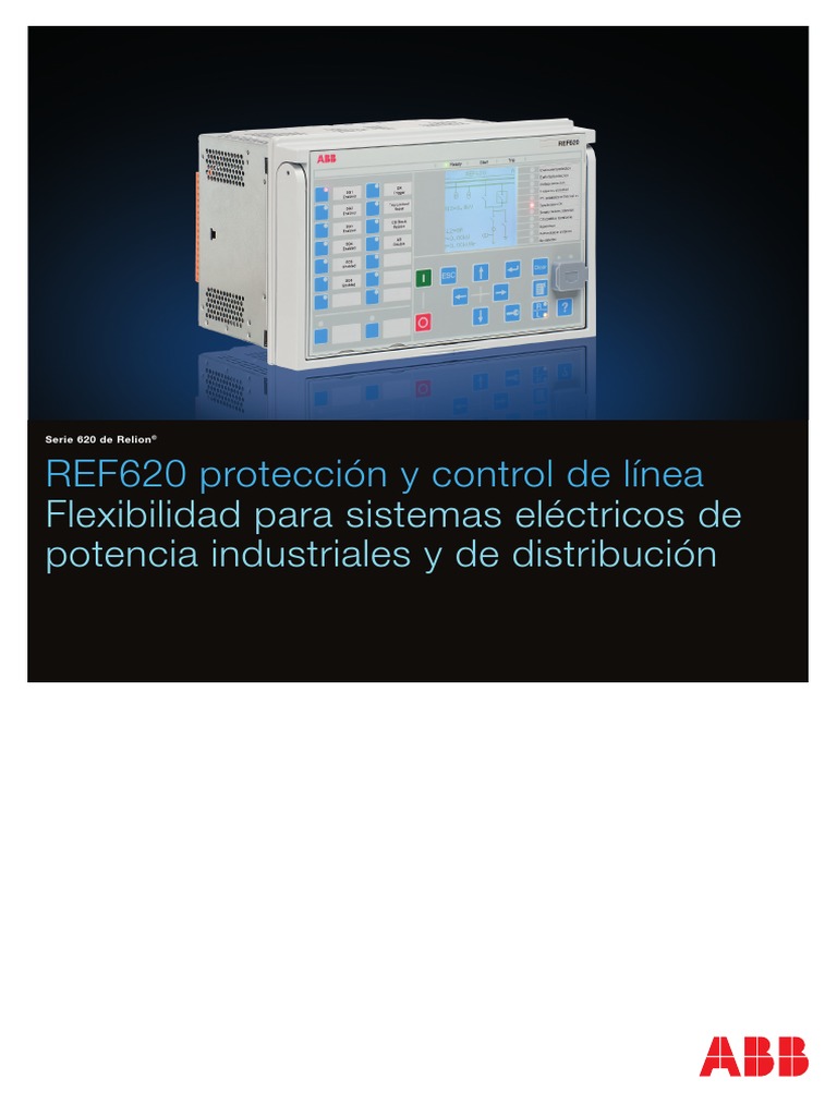 REF620 Broch 758020 LRESb | PDF | Relé | Ethernet