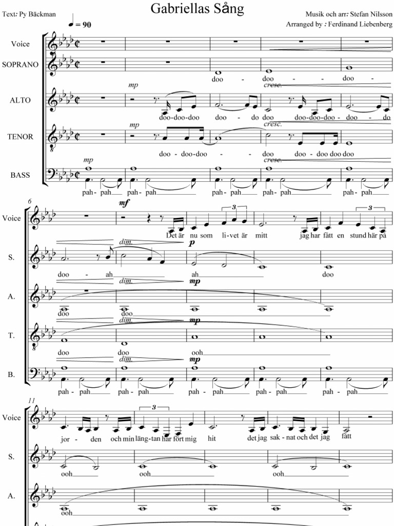 Gabriellas Song 0001 | PDF | Foreign Language Studies