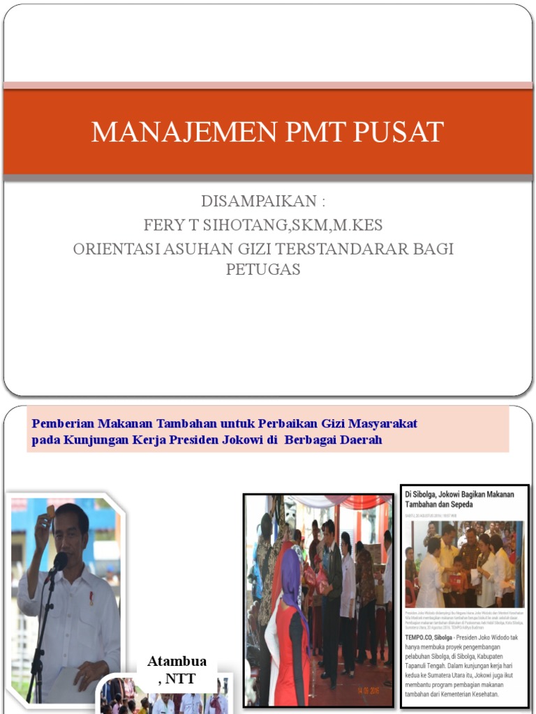 Manajemen PMT | PDF