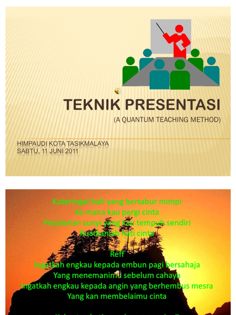 Training Teknik Presentasi | PDF