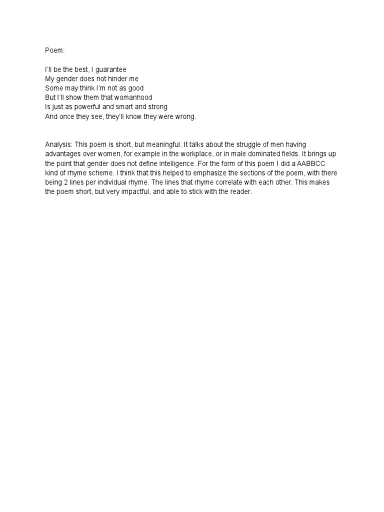 Poetry in Movements | PDF