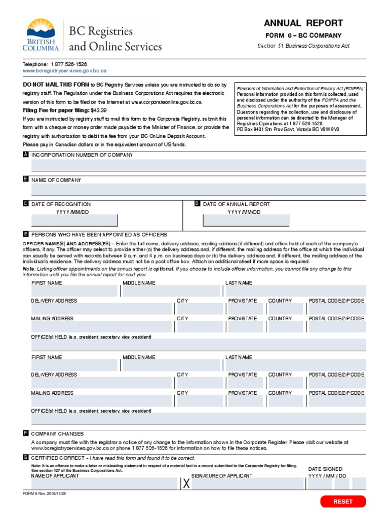 Annual Report: Do Not Mail This Form | PDF | Zip Code | Mail