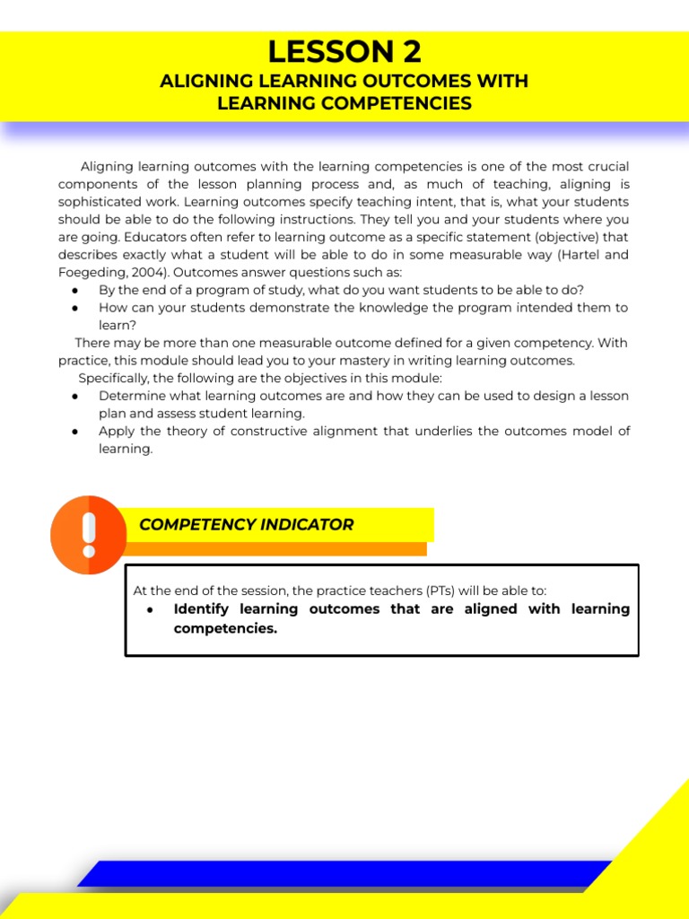 Pelagio - Fs Module Lesson 2 4 | PDF | Curriculum | Learning
