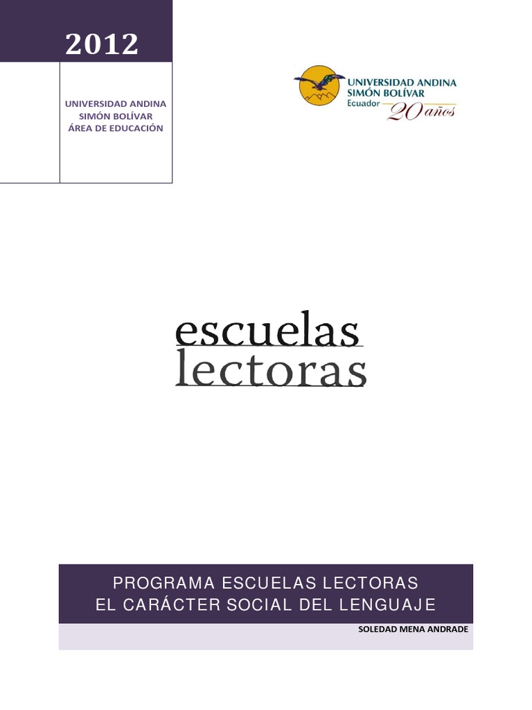 El carácter social del lenguaje y su influencia en el aprendizaje de la ...