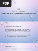 Método JSI - Job Strain Index | PDF