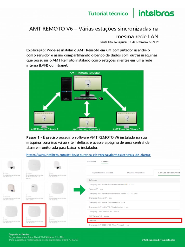 Tutorial AMT Remoto V6 - Configurar Várias Estações Na Mesma Rede (LAN ...