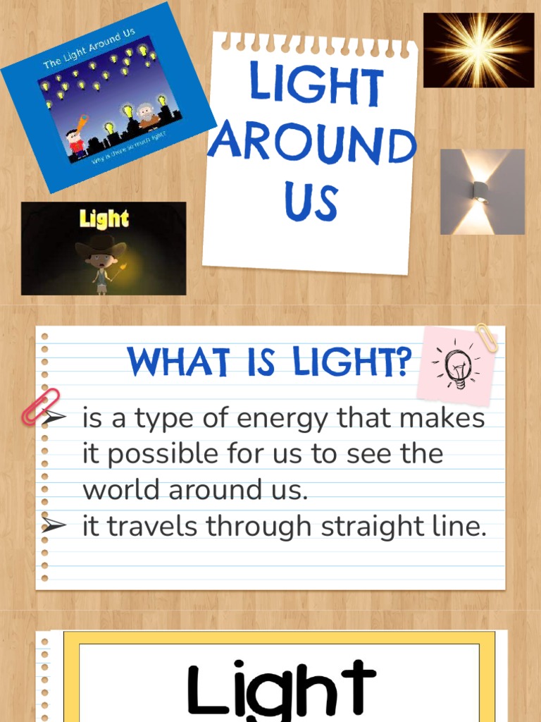 LP Gr. 2-T3-W7 Light Around Us | PDF