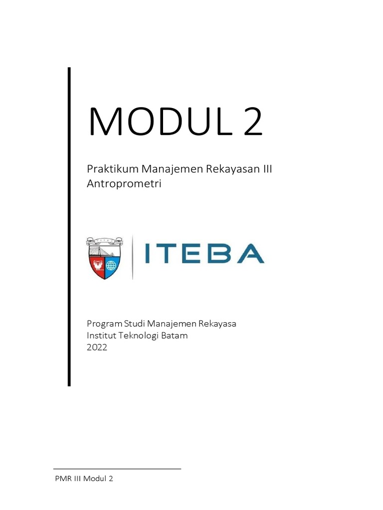 PMR III Modul 2 Antropometri | PDF