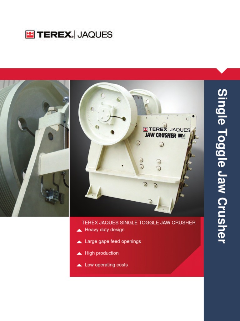 Terex Jaques - ST Jaw | PDF | Bearing (Mechanical) | Friction